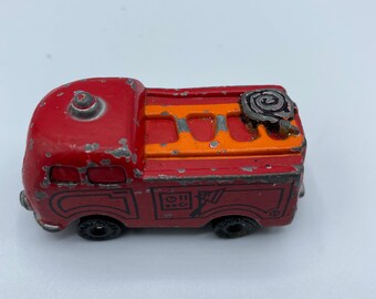 Toy Metal Fire Truck | Etsy