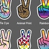 Peace Out Vinyl Decal Sticker - Etsy