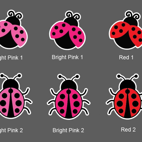 Ladybug Decal - Etsy