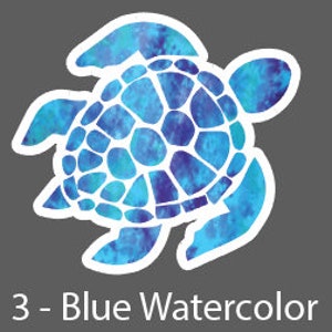 Sea Turtle Sticker - Turtle Sticker - Water Bottle Sticker - Laptop ...