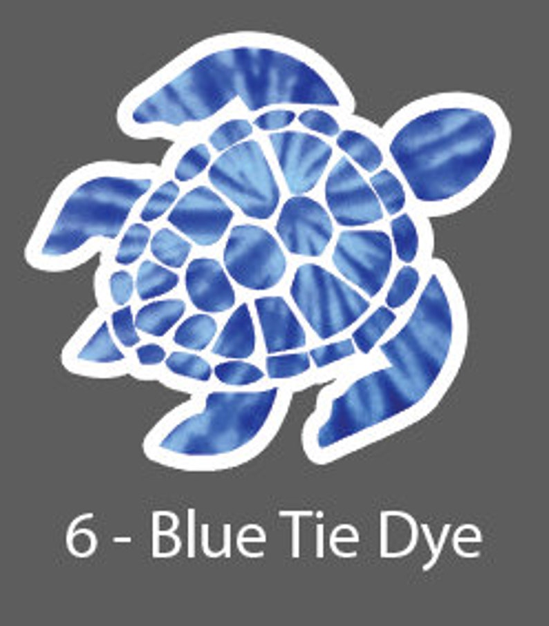 Sea Turtle Sticker Turtle Sticker Water Bottle Sticker - Etsy