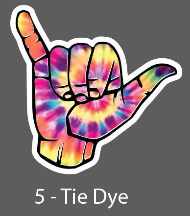 Shaka Sticker - Hang Loose Sticker - Water Bottle Sticker - Laptop ...