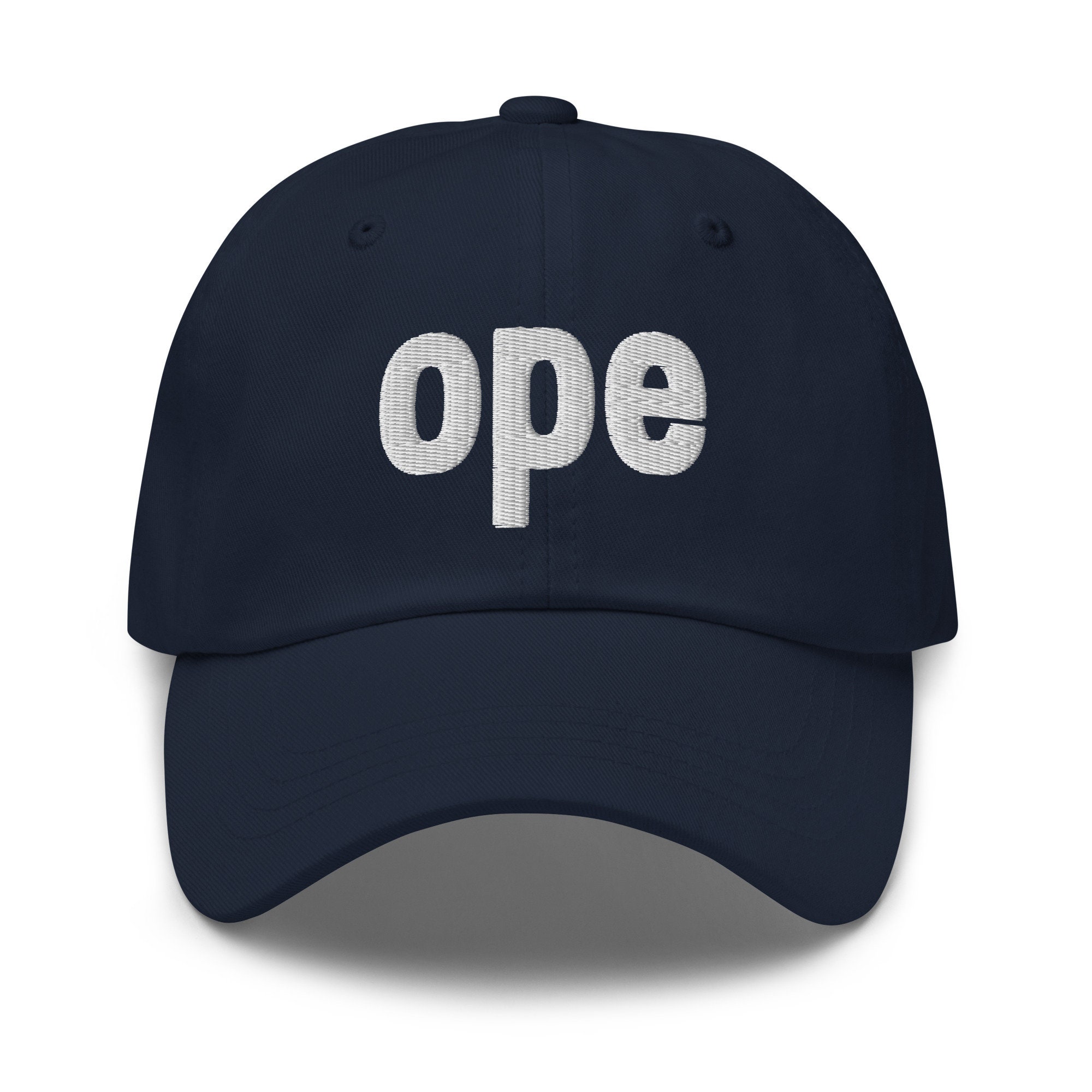 Ope Embroidered Dad Hat/baseball Cap - Etsy