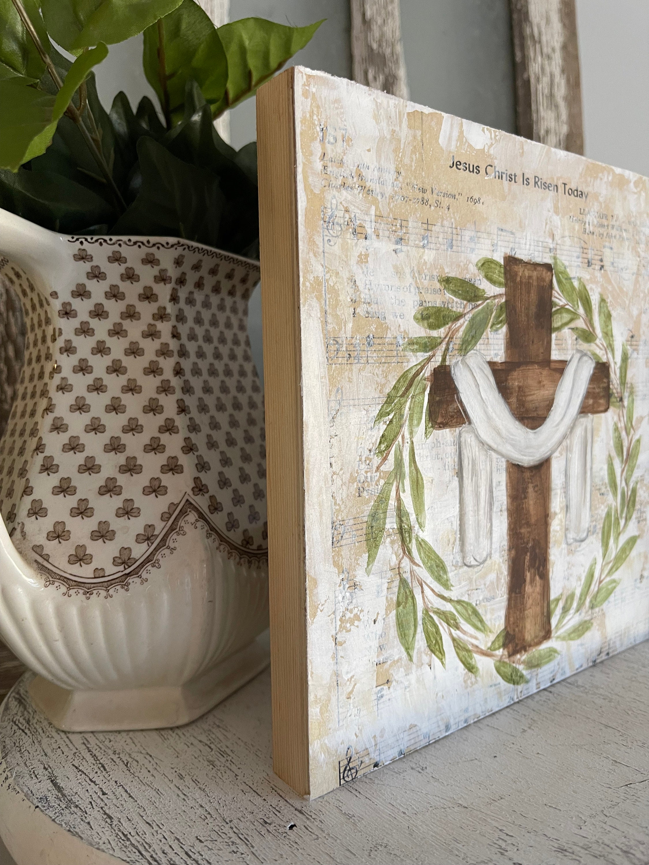 Christian Easter Painting | Religious Hymn Painting | Easter Hand ...