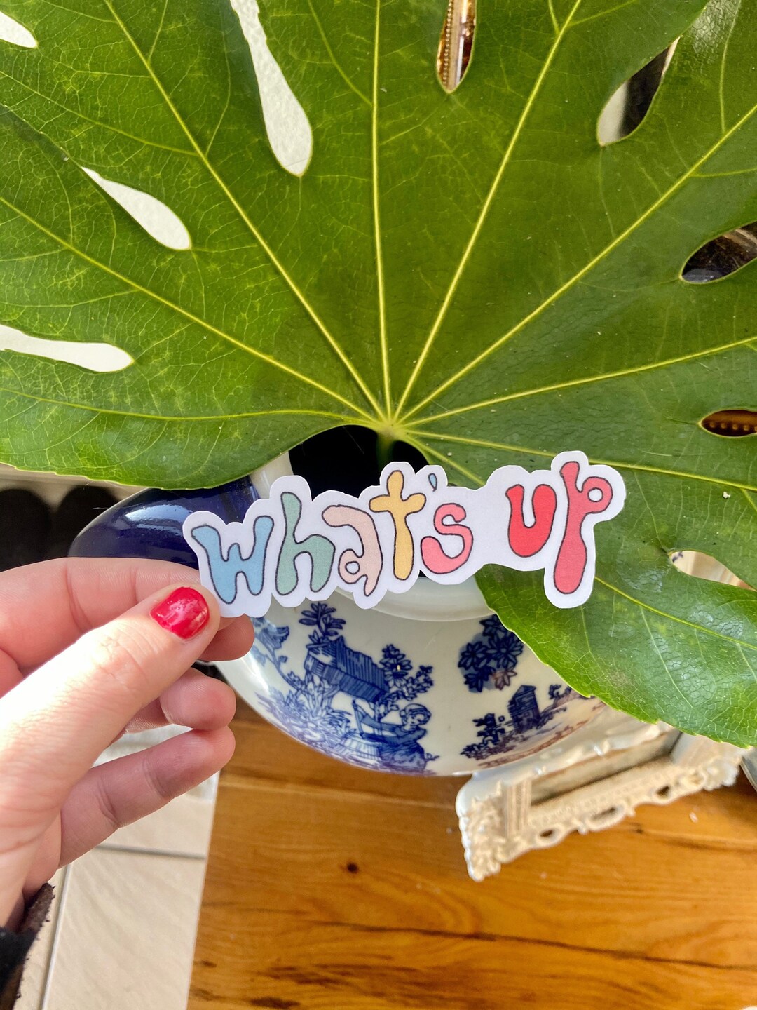 Whats up Sticker - Etsy