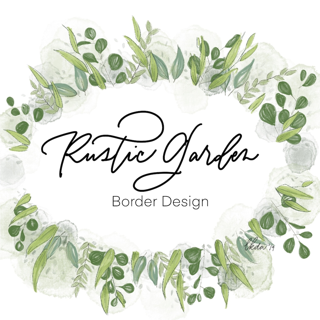 Rustic Border Designs With Transparent Background - Etsy