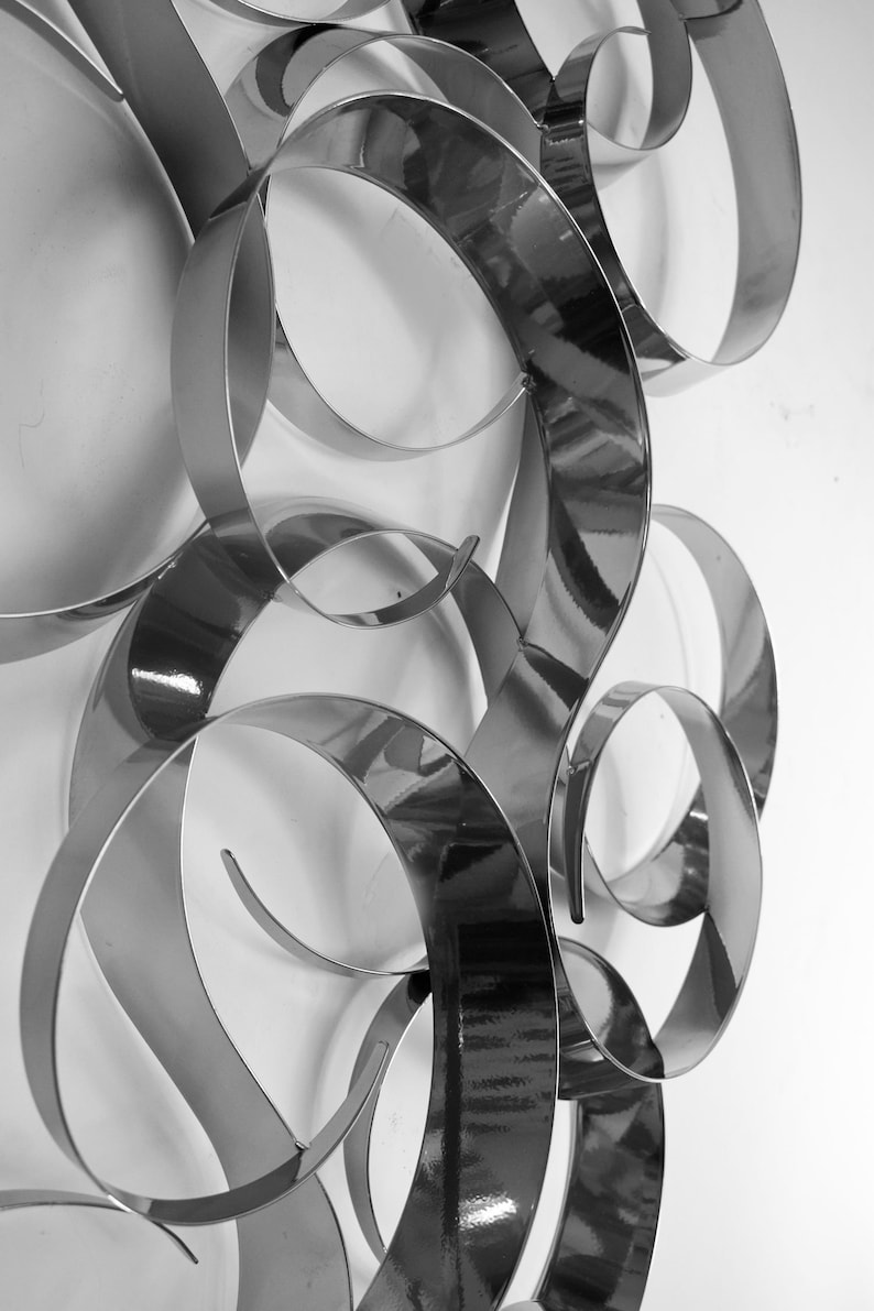 Metal Wall Art swirl - Etsy