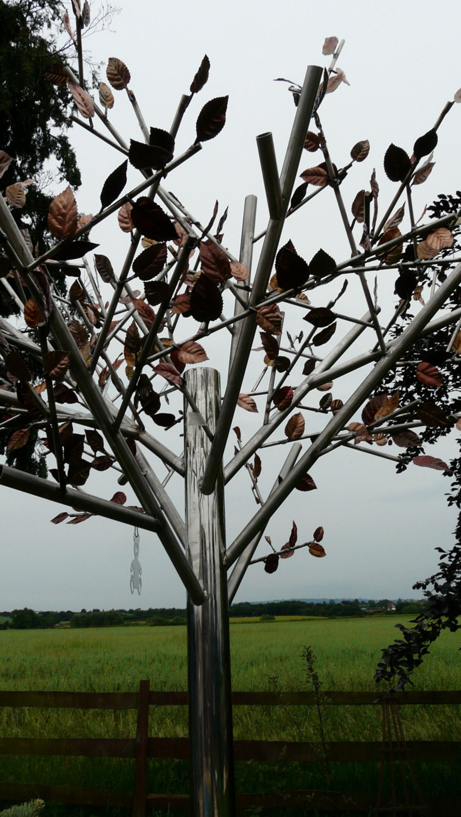 Outdoor Sculpture Tree Sculpture-stainless Steel-exceptional Quality ...