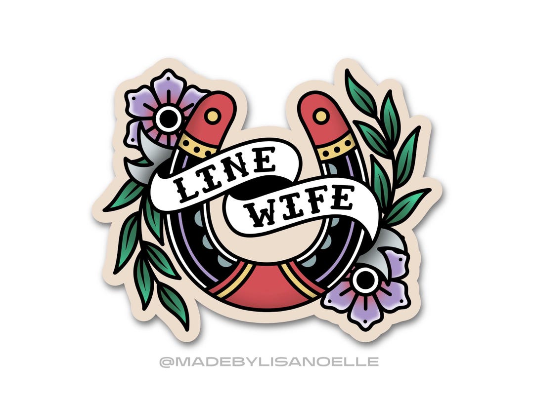 Line Wife Sticker - Lineman Wife Sticker, Love My Lineman, Line Love ...