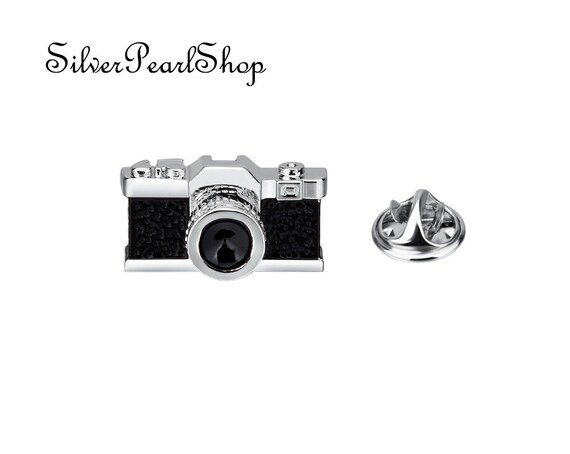 Black Camera Brooch Memory Brooch Cute Brooch | Etsy