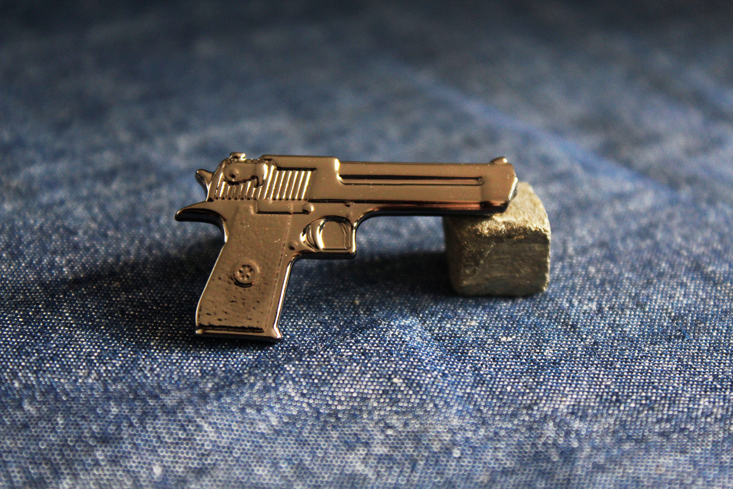 Gun Black Pistol Tie Clip - Etsy