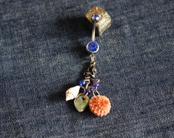 Mermaid Belly Button Ring - Etsy