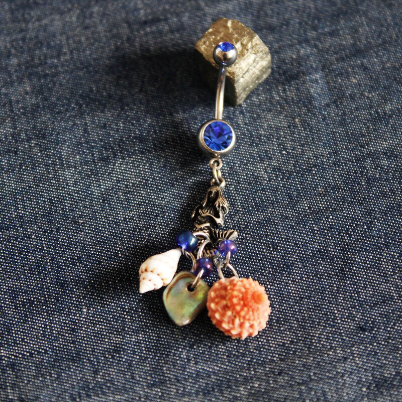 Unique Belly Ring - Etsy