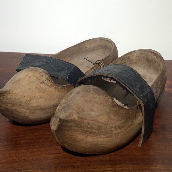 Antique Wooden Clog - Etsy