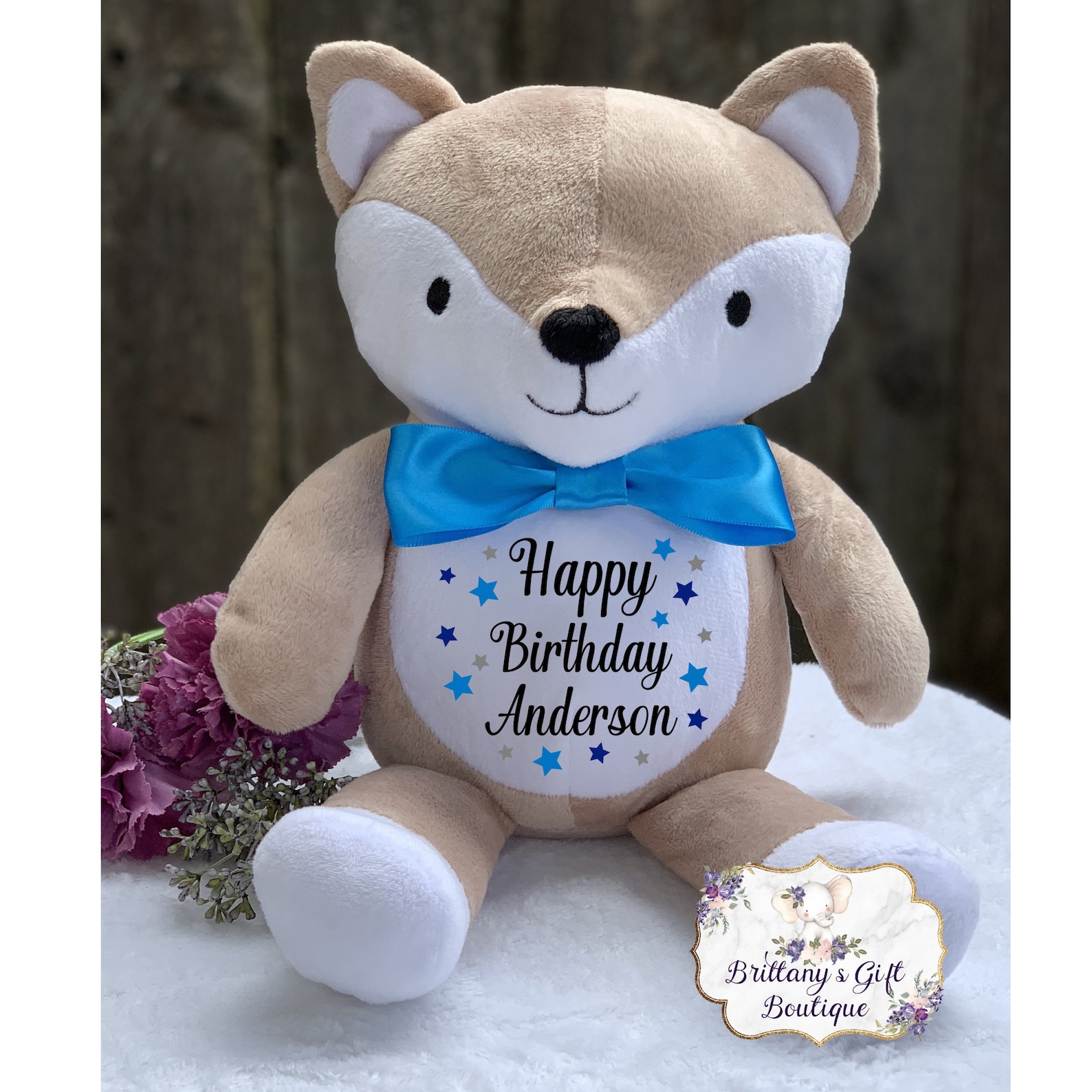 Birthday Gift Birthday Stuffed Animal 1st Birthday Gift - Etsy