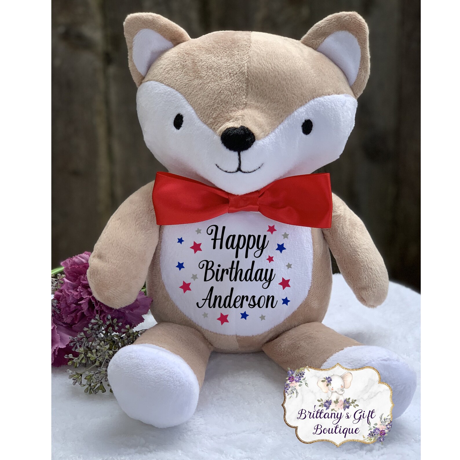 Birthday gift birthday stuffed animal 1st birthday gift | Etsy