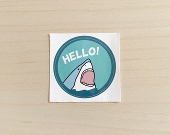 Pink Shark Sticker Ocean Stickers Shark Stickers Vinyl - Etsy