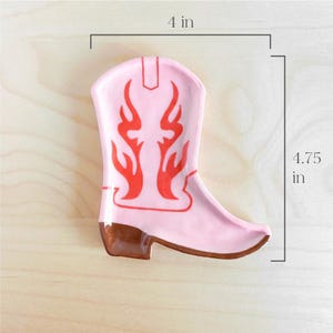 Pink and Red Cowboy Boot, Trinket Dish, Ceramic Clay Pottery, Handmade ...