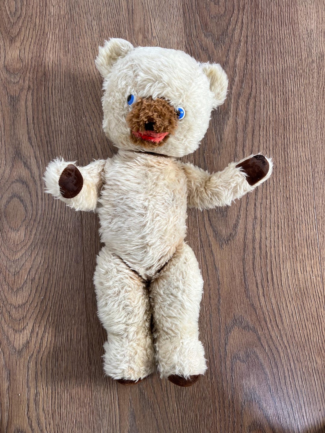 Vintage Teddy Bear, Jointed Limbs, Pedigree ‘talking’ Bear ?, Blonde ...