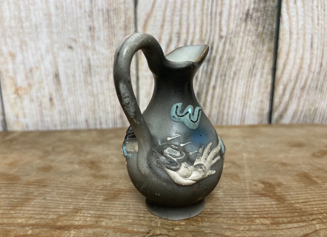 Vintage Japanese Miniature Dragon Ware Pitcher Jug Raised | Etsy