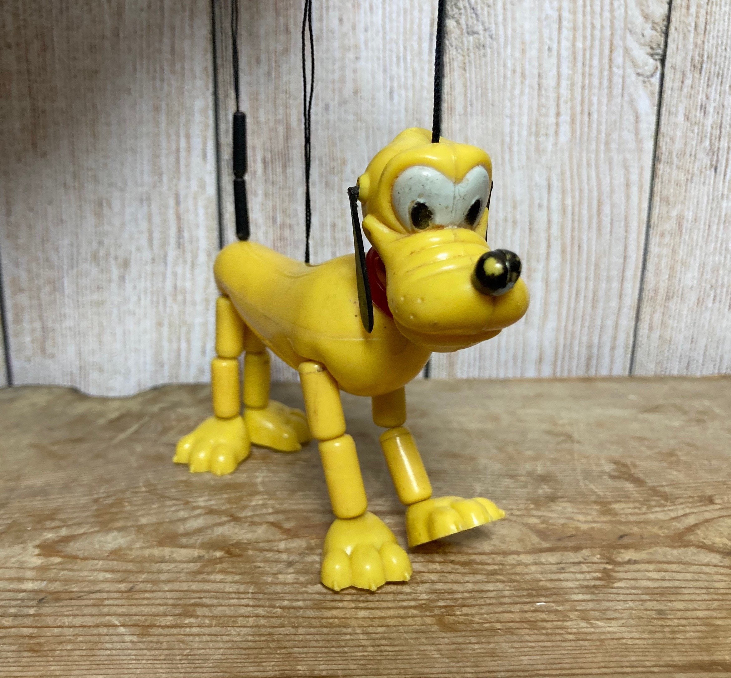 Vintage Pluto Dog Small Marionette String Puppet Walt Disney - Etsy