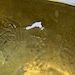 Vintage Cairo Ware Brass Bowl, Inlaid Silver and Copper Metal Details ...