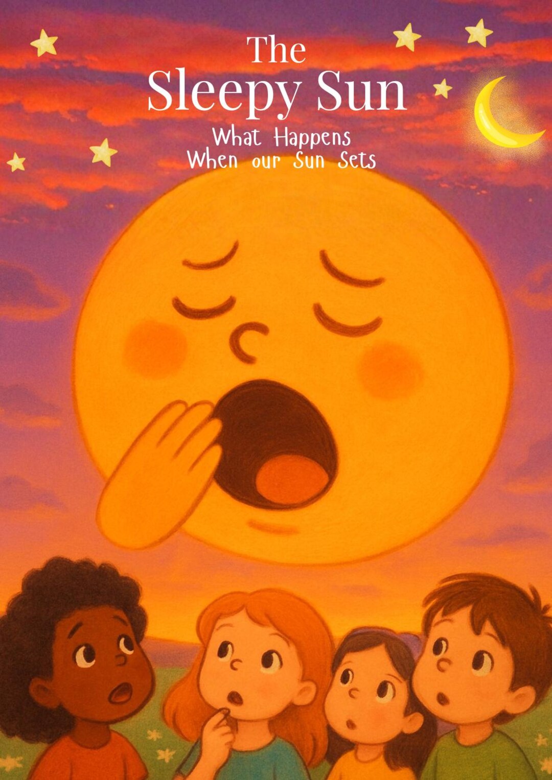 The Sleepy Sun: What Happens When Our Sun Sets - Etsy