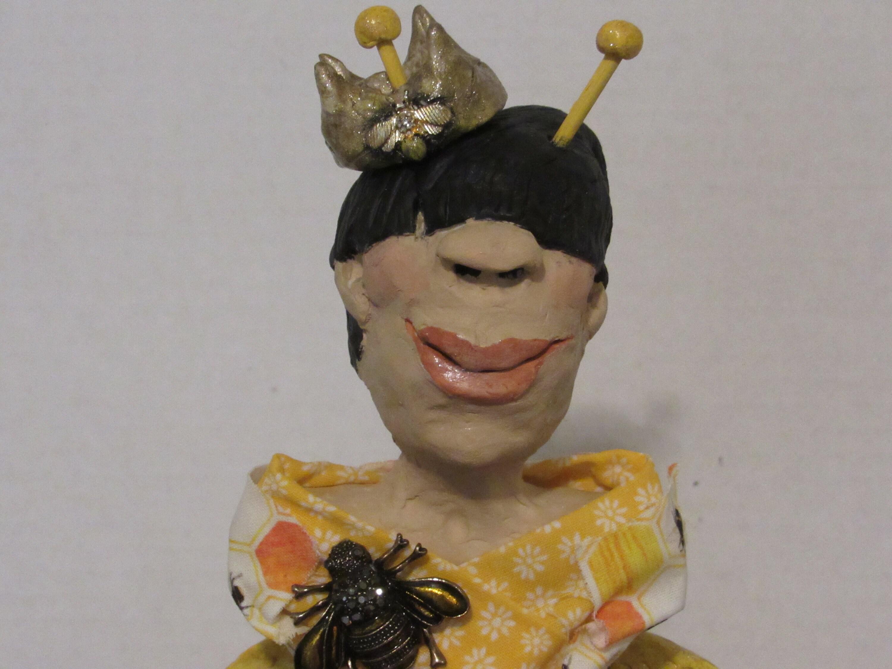 OOAK peculiar Peeps Queen Bee bee-atrice by Sherry Harrison - Etsy
