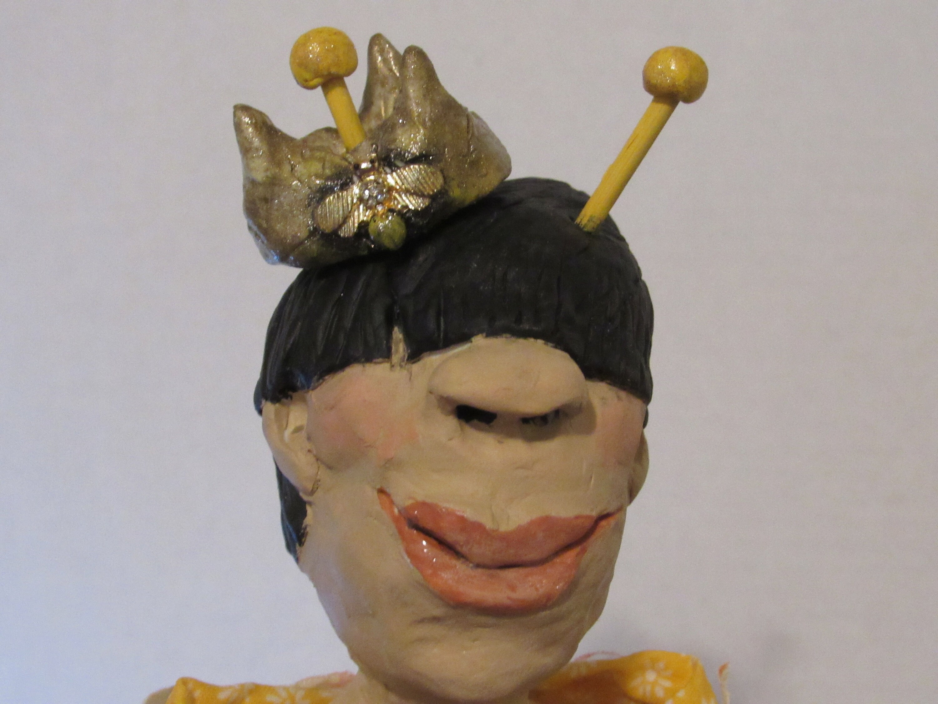 OOAK peculiar Peeps Queen Bee bee-atrice by Sherry Harrison - Etsy