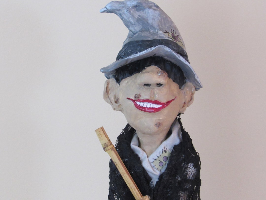 Wilma Witch - Peculiar Peeps Collection - Hand Sculpted by Sherry Harrison - Etsy