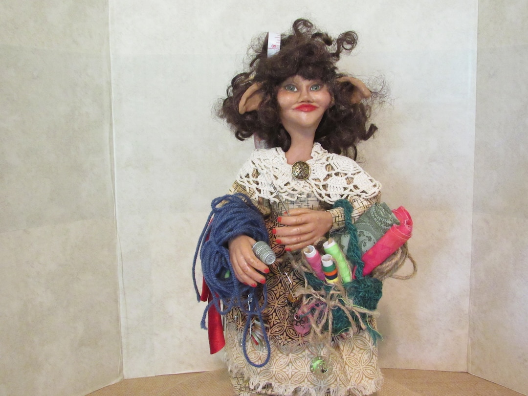Brownie Art Doll - Handmade - One of a Kind Art Doll - Forest Creature ...