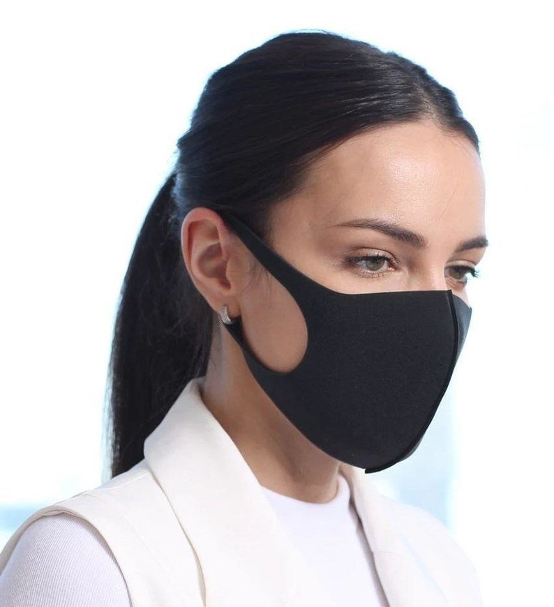 Neoprene Face Mask Face Mask Cotton Face Mask Washable Face | Etsy