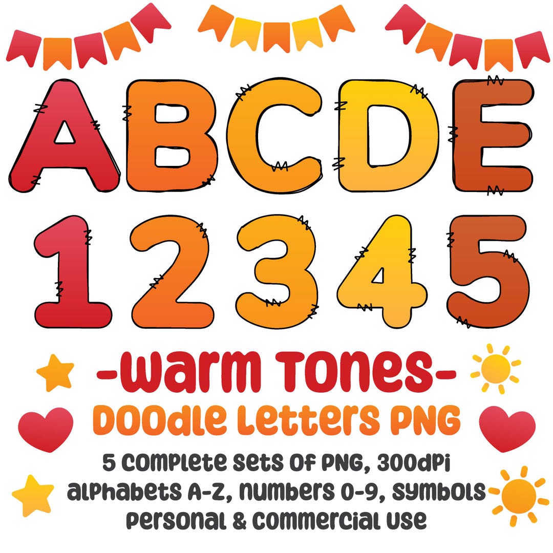 Sublimation Letters & Numbers PNG, Alphabet Letters A-Z, Font Letters ...