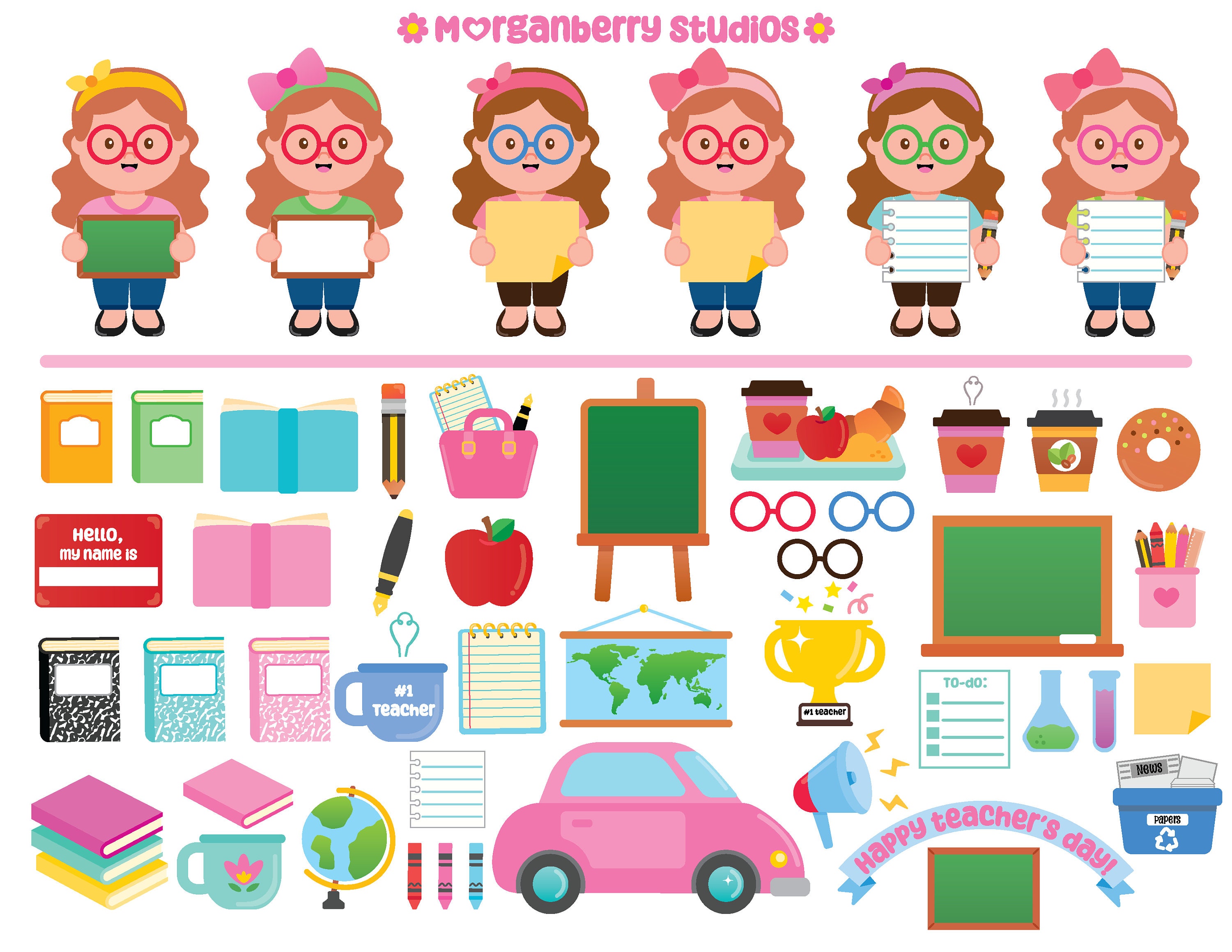 Teacher's Day Sticker for Goodnotes Digital Planner Stickers for ...