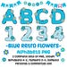 Retro Flower Power Alphabet PNG: 70s Style Font (commercial Use) - Etsy