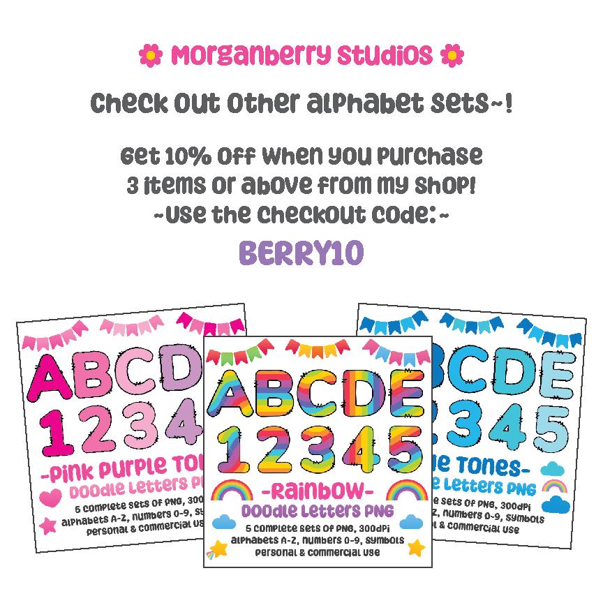 Pastel Rainbow Alphabet Pack for Sublimation, Cute Rainbow Letters ...