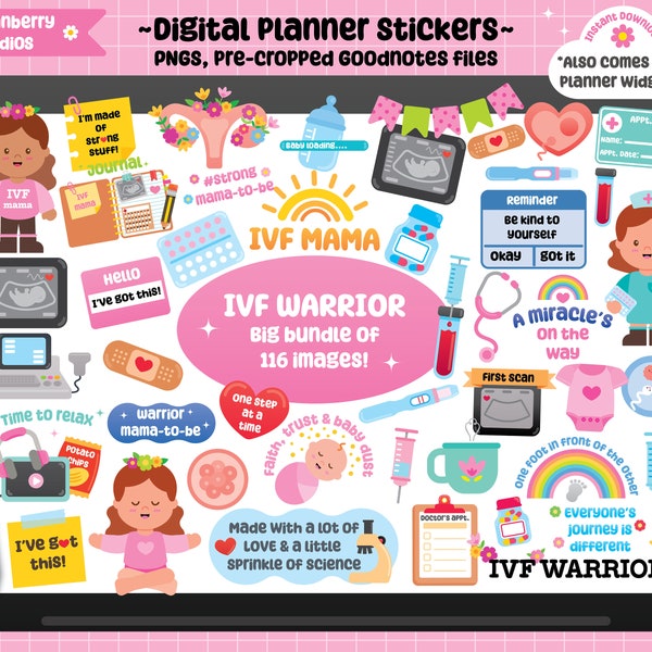 Goodnotes Warrior Clipart - Etsy