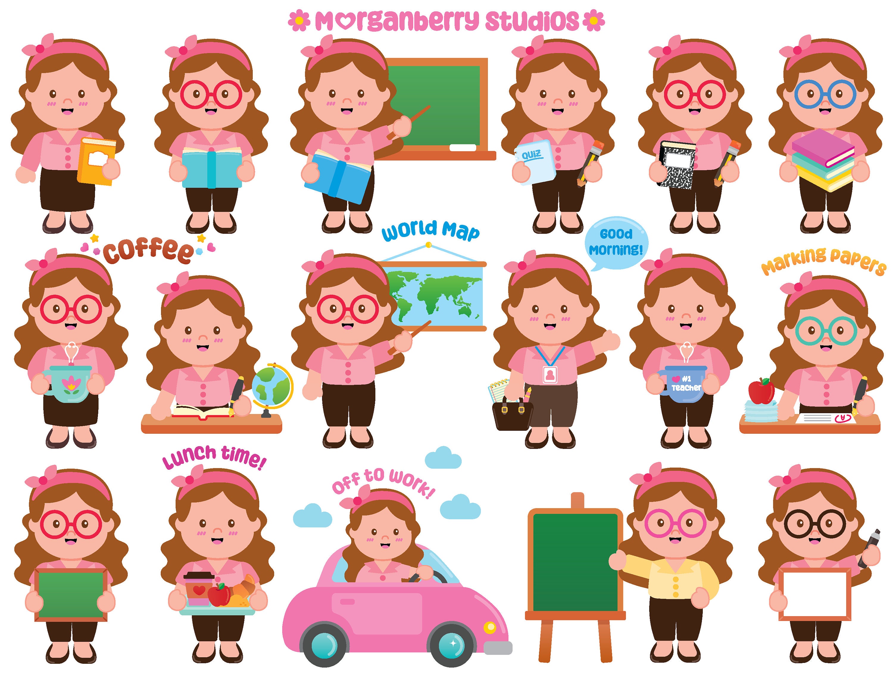 Teacher's Day Sticker for Goodnotes Digital Planner Stickers for ...