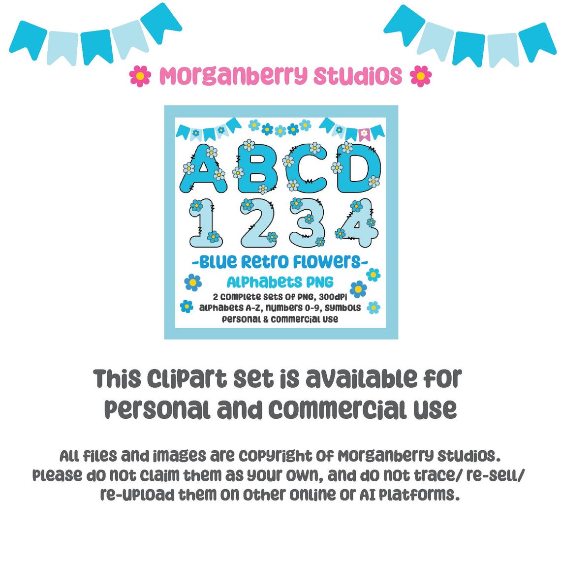Retro Flower Power Alphabet PNG: 70s Style Font (commercial Use) - Etsy
