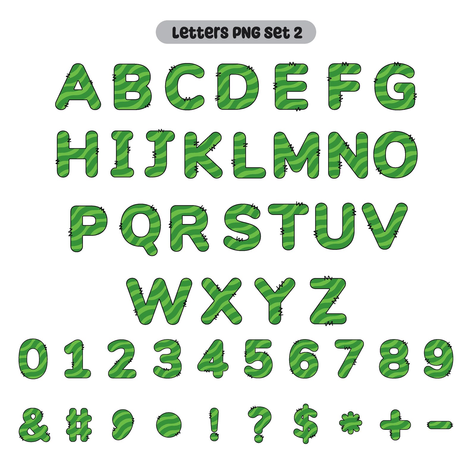 Halloween Witch Alphabet Clipart A-Z and 0-9, Halloween Doodle Letters ...