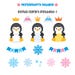 Penguin Alphabet Letters PNG, Penguin Clipart, Winter Clipart, Penguin ...