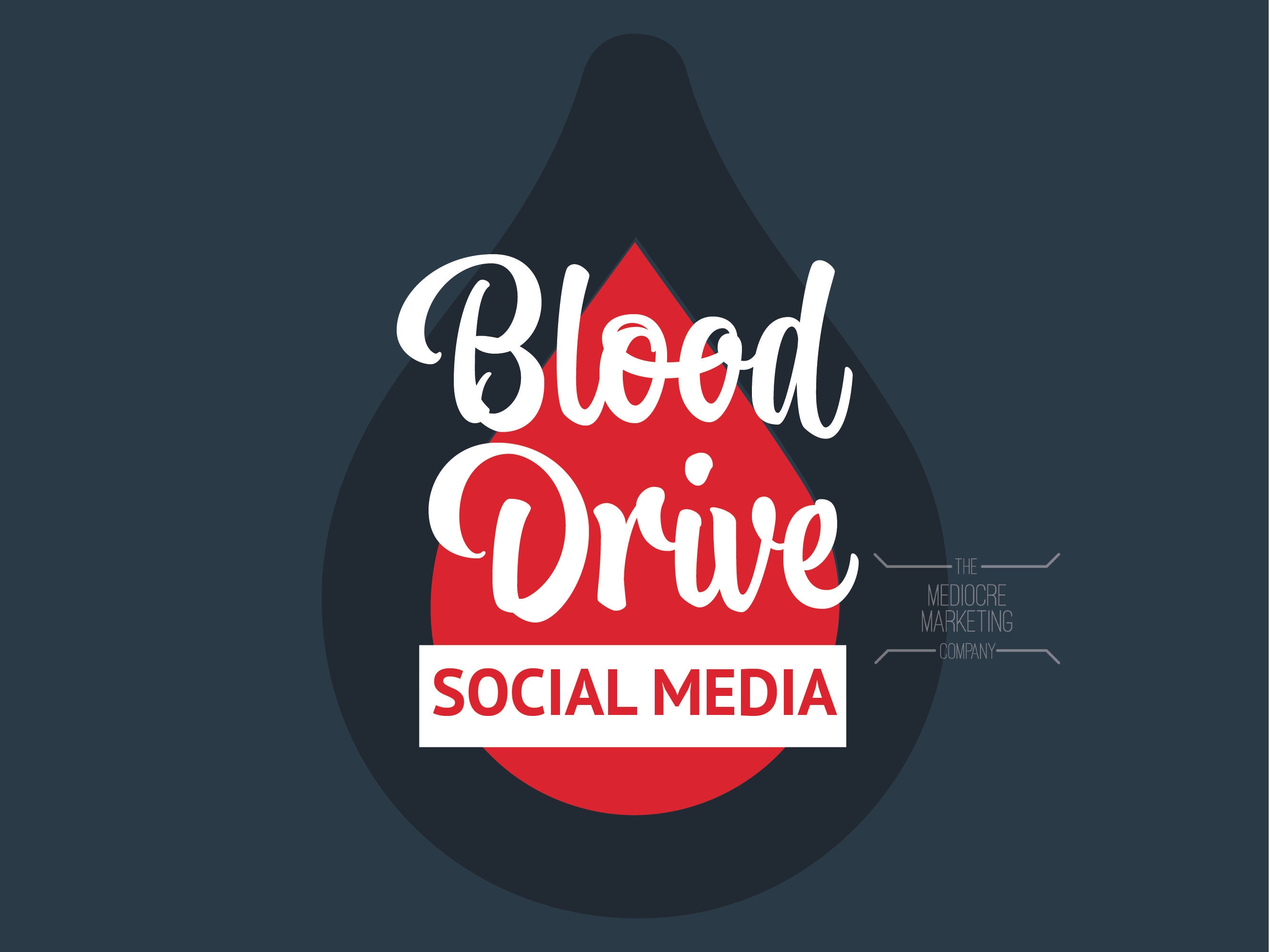 Blood Drive Social Media Artwork | PTO | PTA | School Event | Editable ...