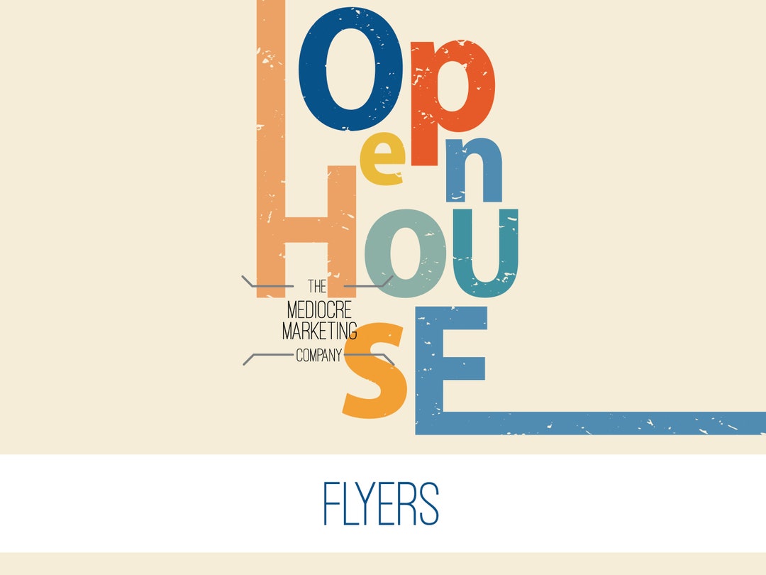 Open House Event Flyers | PTO | PTA | School Event | Editable PDF ...