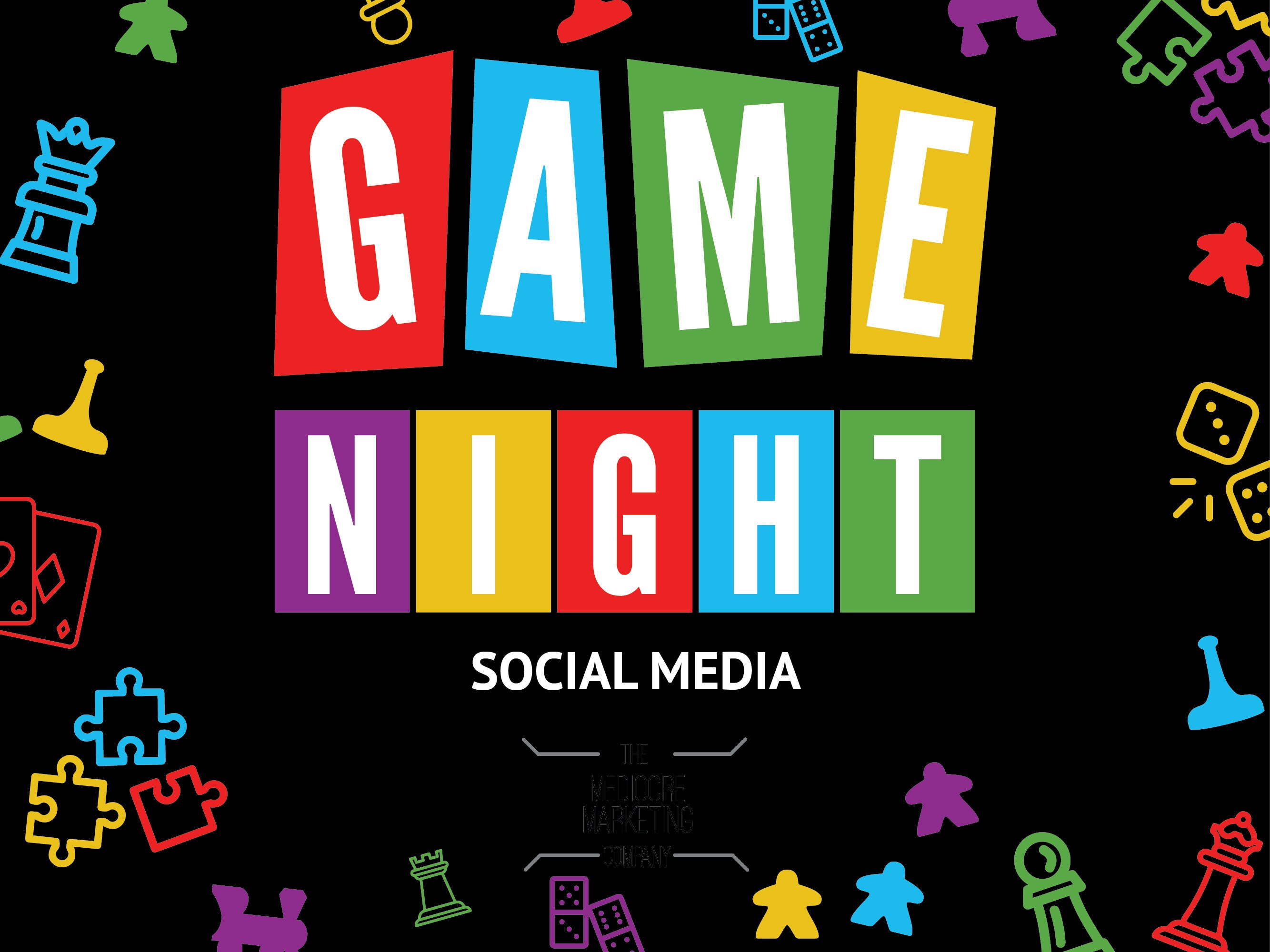 Game Night Social Media Artwork | PTO | PTA | School Event | Editable ...