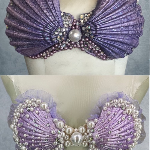 Foam Lion's Paw Mermaid Seashell Bra - Etsy