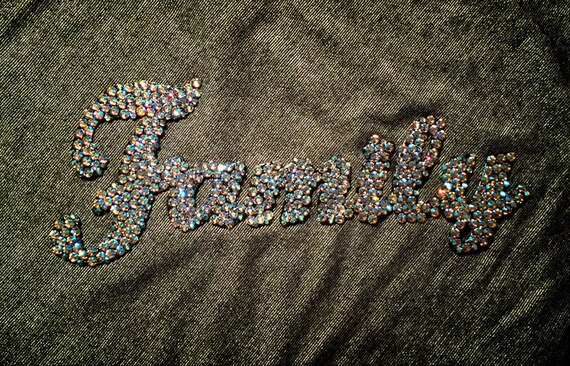 Blinged Out Family Inspirational Magnet | Etsy