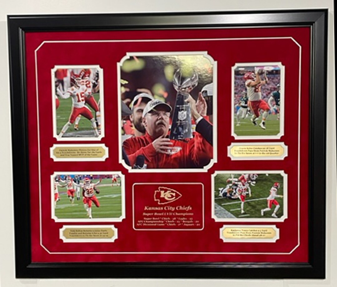 Kansas City Chiefs Super Bowl LVII Champions Multiple 4x6 Photos and ...