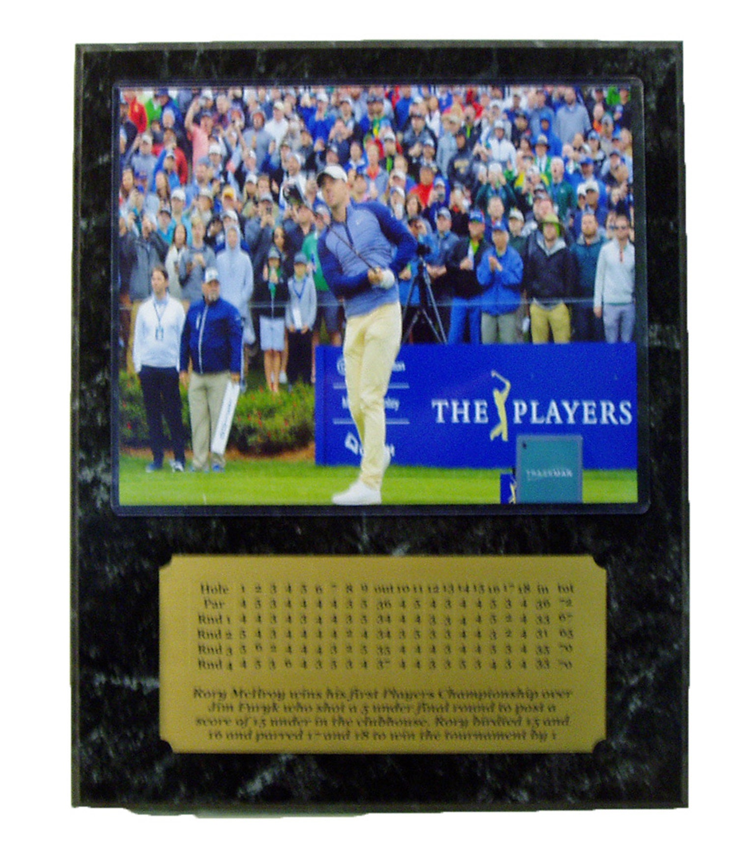 Rory Mcilroy 2019 Players Championship 8x10 Photo Plaque With Engraved ...