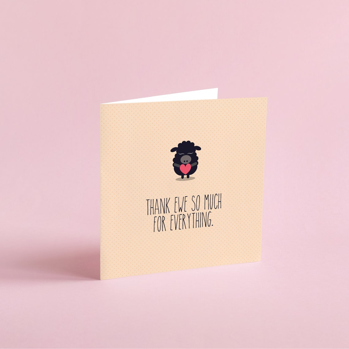 Thank Ewe // Thank You Card // Cute Thank You // Thank Ewe for ...