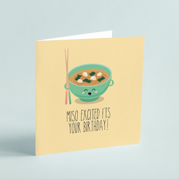 Food Pun Birthday Cards - Etsy
